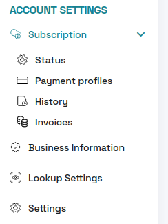 How do I update my payment information?