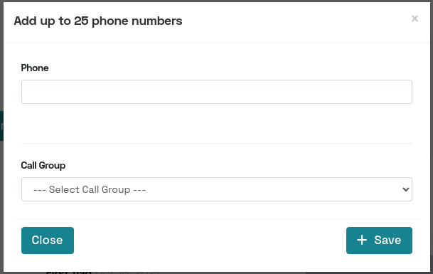How to add numbers to your account